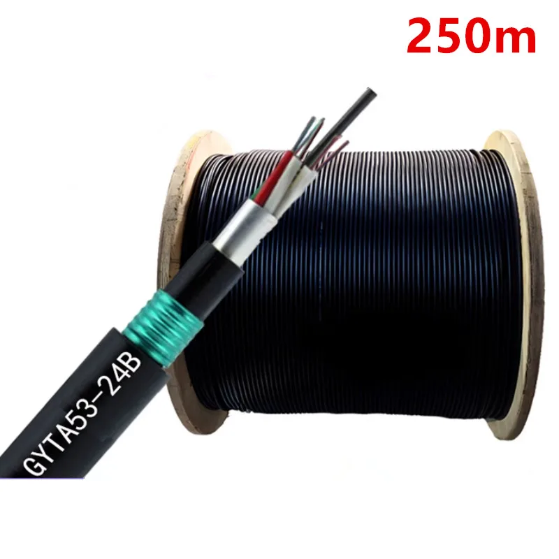 GYTA53 Optical Cable, Heavy Weight Double Sheath, Direct Buried Armored ...