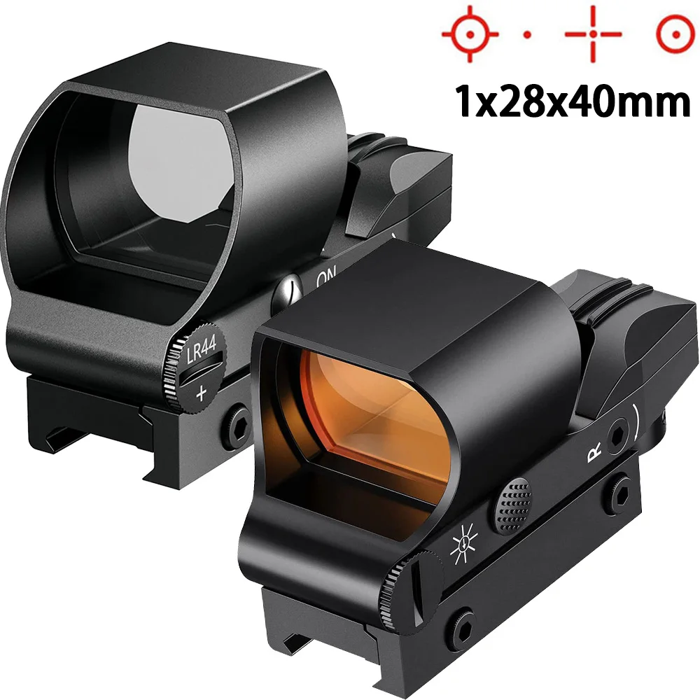 Reflex-Sight-Scope-1x28x40mm-Tactical-Optics-Riflescope-Red-Dot-Sight-4 ...