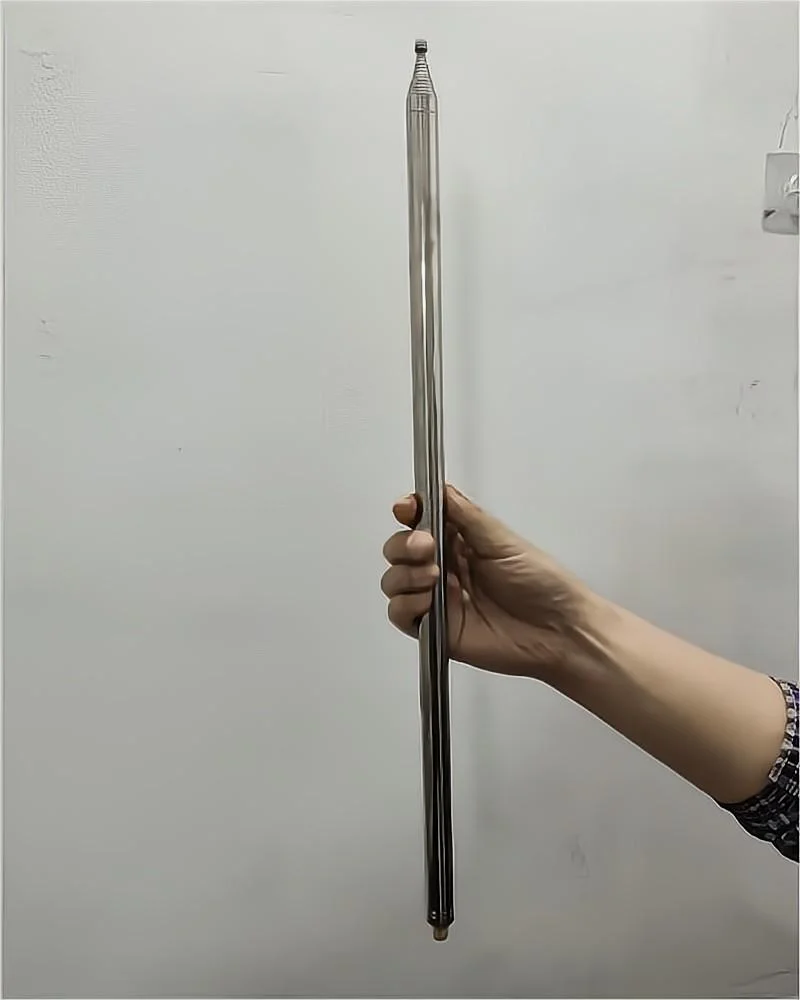 1Pcs 5.6m Stainless Steel Whip Antenna Pull Rod for HF Radio Positive V ...