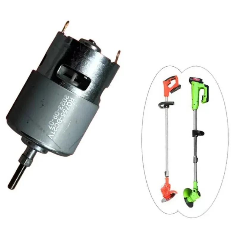 755-Type-Motor-for-Weed-Trimmer-21V-Lithium-Battery-Grass-Cutter-Motor ...