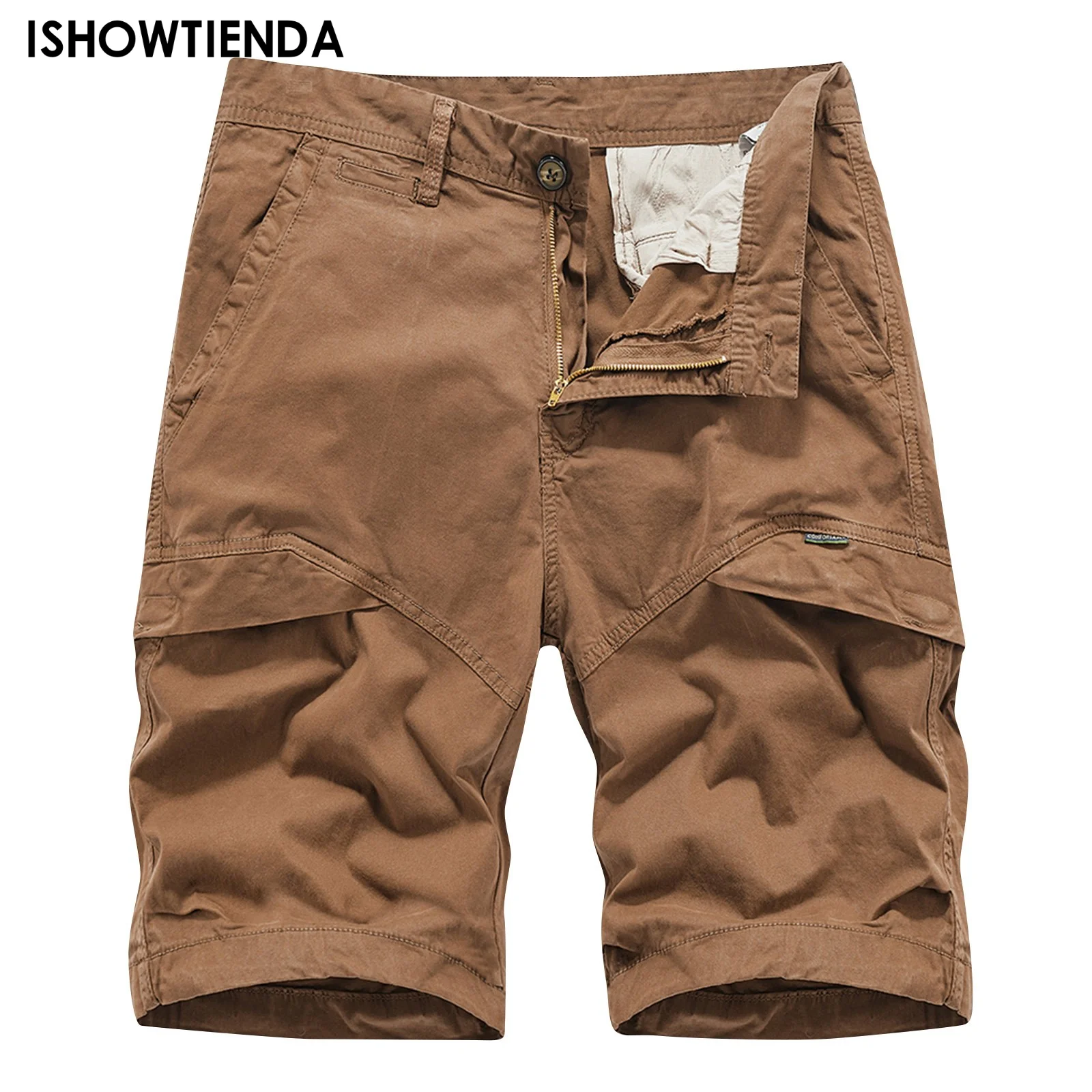 Men-s-Summer-Casual-Simple-Workwear-Thin-Sports-Straight-Cotton-Solid ...