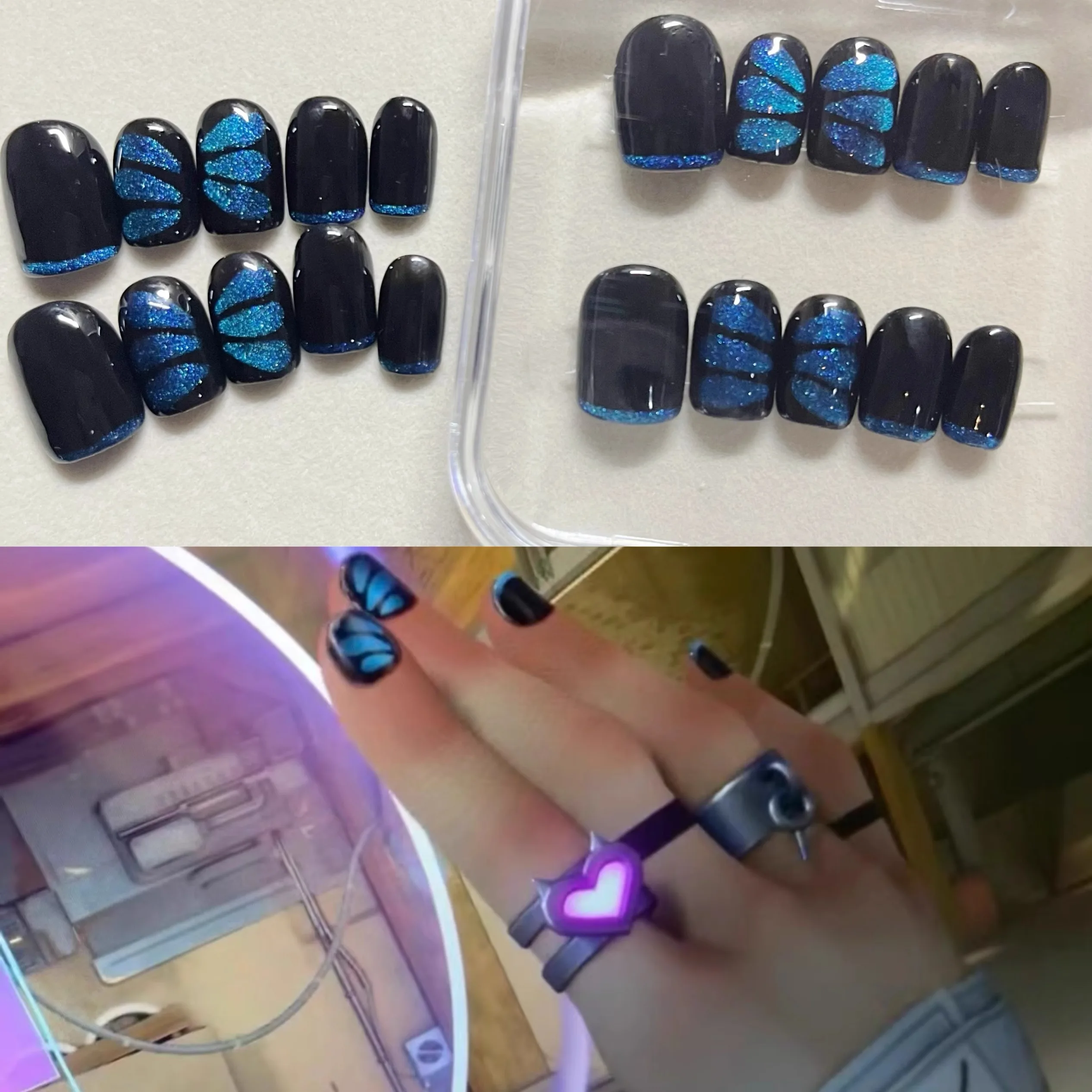 Game-VALORANT-Clove-Cosplay-Press-on-nails-Fake-Nail-Halloween-Carnival ...