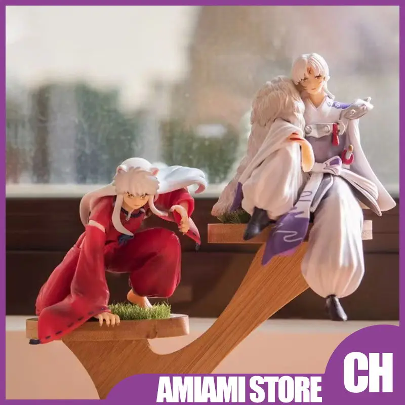 Inuyasha-Sesshoumaru-Figure-PVC-10cm-Inuyasha-Cartoon-Anime-Figures ...