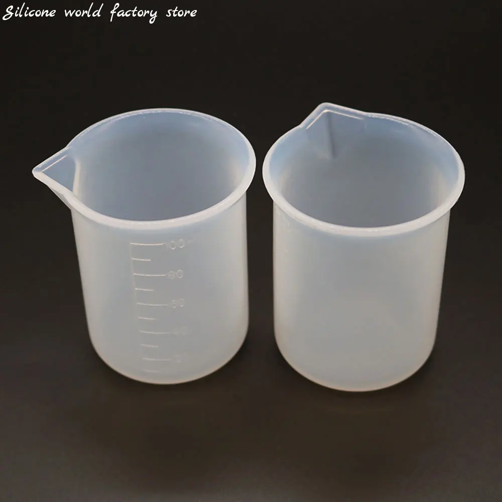 1PC-100ML-Silicone-Measuring-Cup-Non-stick-Silicone-Measure-Cup-DIY ...