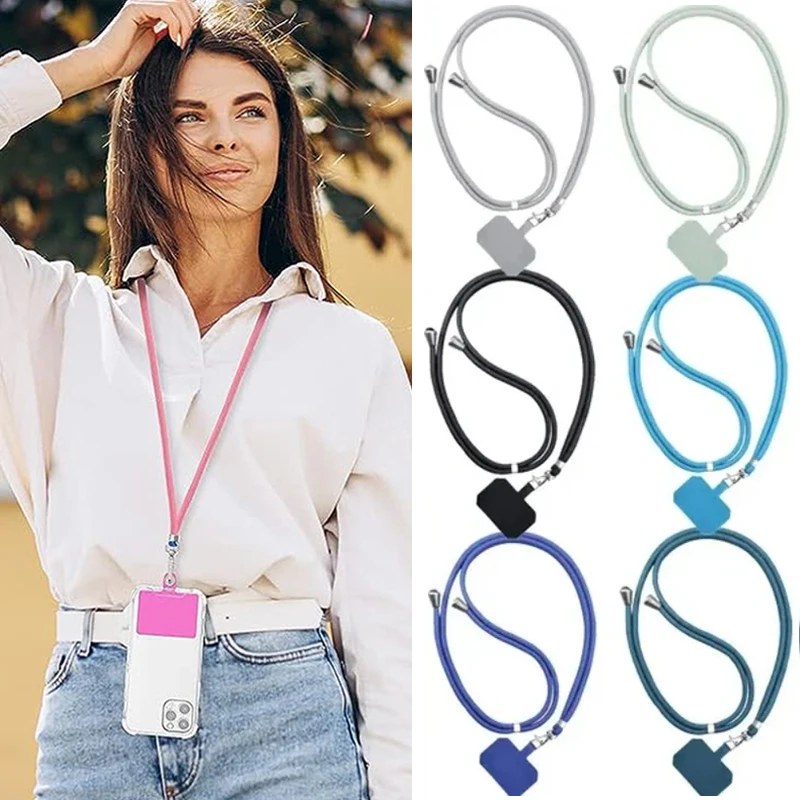 Universal-Adjustable-Phone-Lanyard-Strap-150cm-Mobile-Phone-Hanging ...