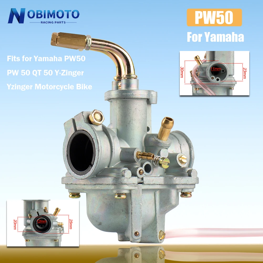 Motorcycle-Carburetor-For-Yamaha-PW50-PW-50-Yzinger-Y-Zinger-1981-2023 ...