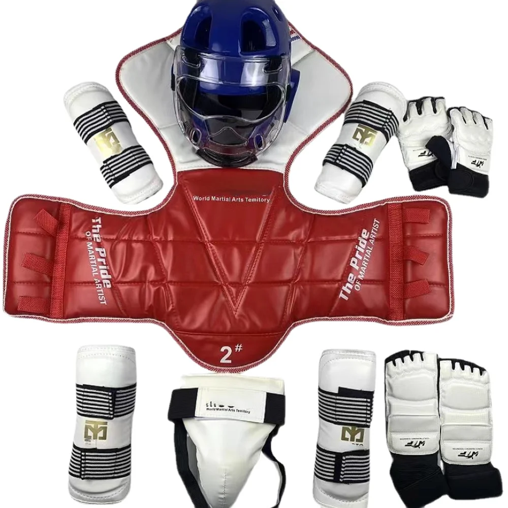 Taekwondo-Thicken-Competition-Martial-Arts-Combat-Protective-Gear ...