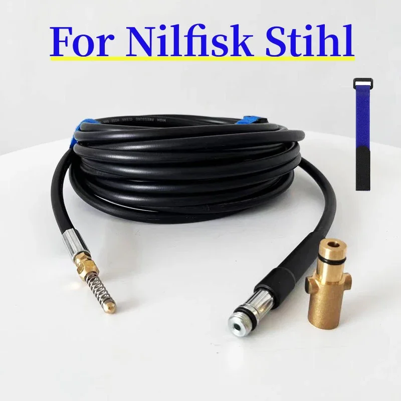 0.5m~40m Sewer Drain Water Cleaning Hose Pipe Cleaner Kit For Nilfisk ...