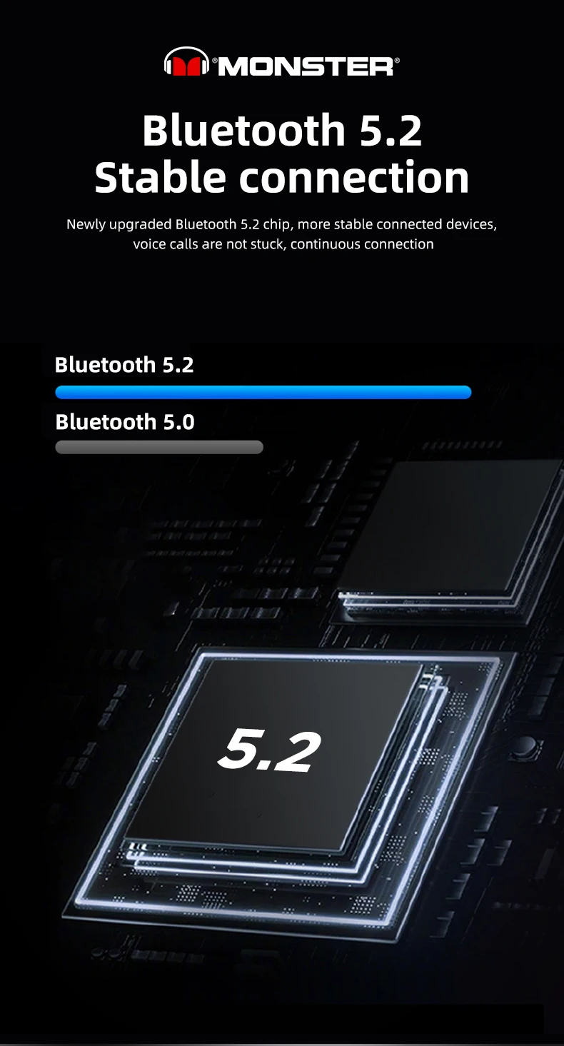 Monster-auriculares inalámbricos XKT01, cascos intrauditivos con ...