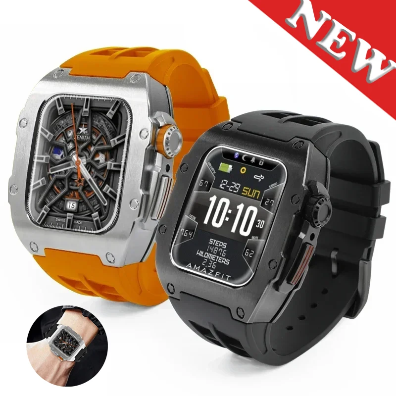 Luxury-Modification-Mod-Kit-for-Apple-Watch-9-8-7-Case-Strap-45mm-44mm ...