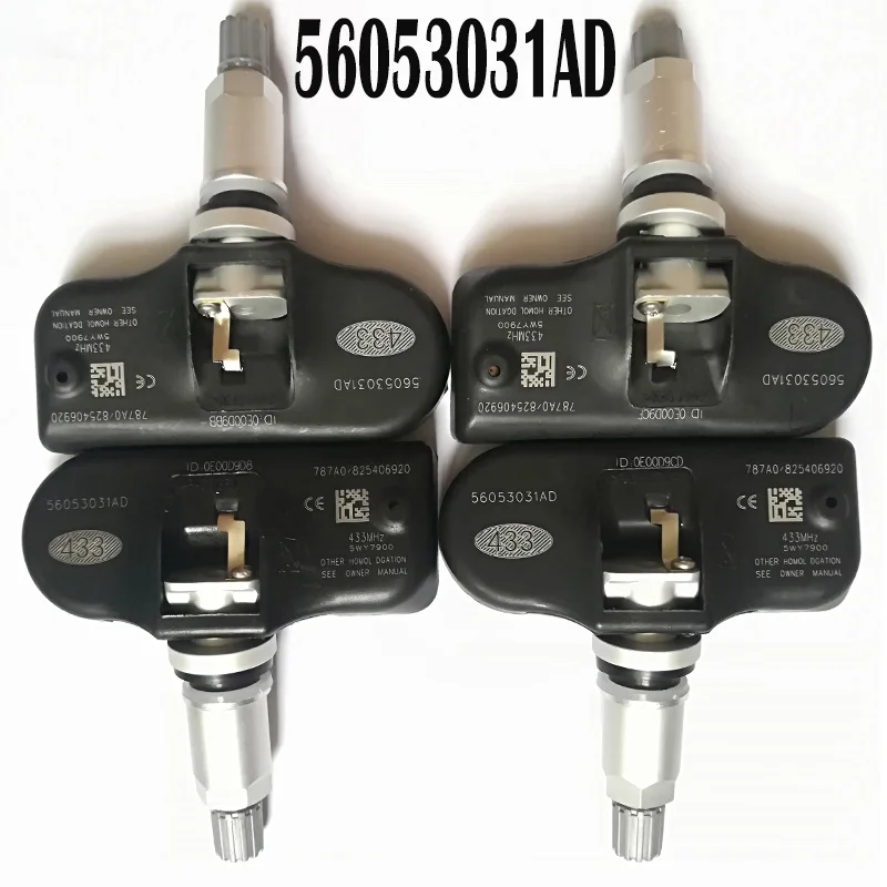 4PCS TPMS 56053031AD 433MHZ Tire Pressure Monitoring Sensor For ...