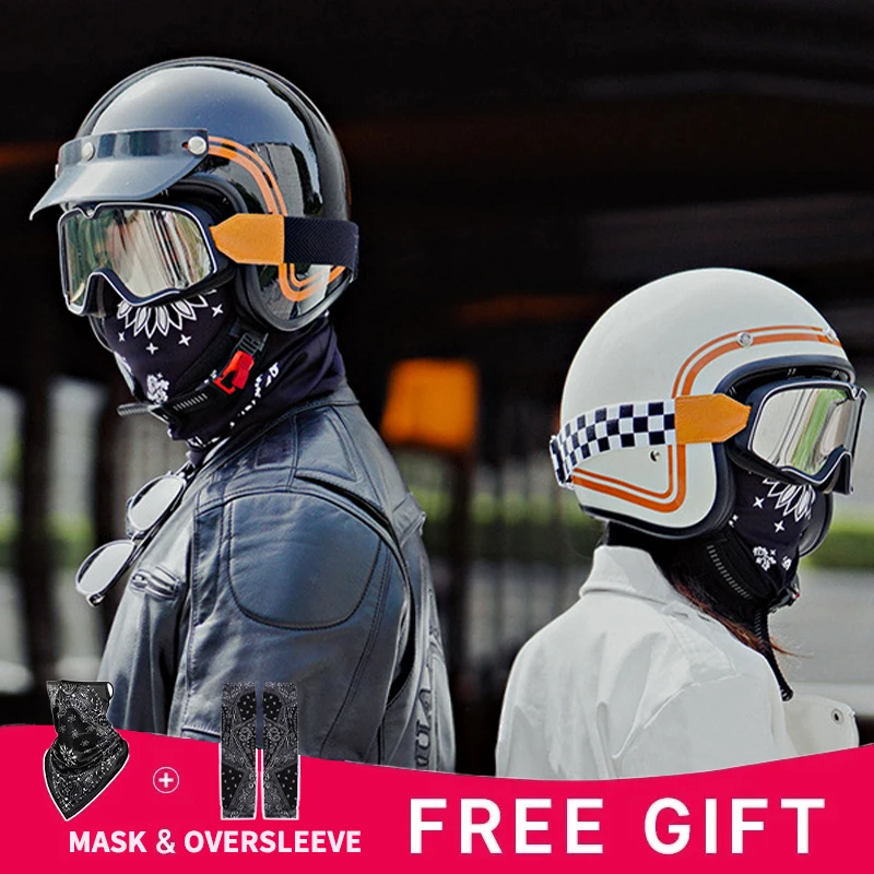 Motorcycle Helmets Open Face