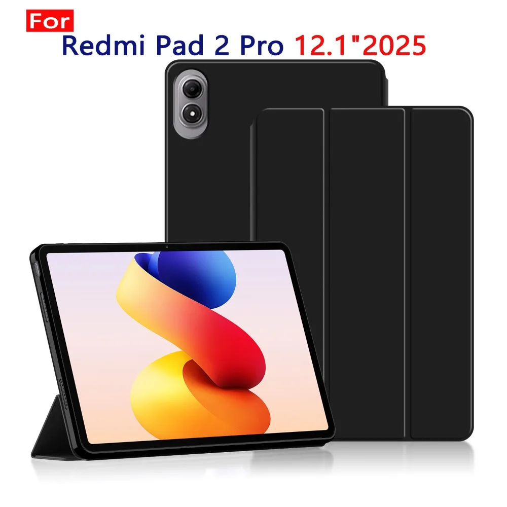 Smart Case For Xiaomi Redmi Pad 2 Pro 12.1inch 2025 Tri-Folding ...