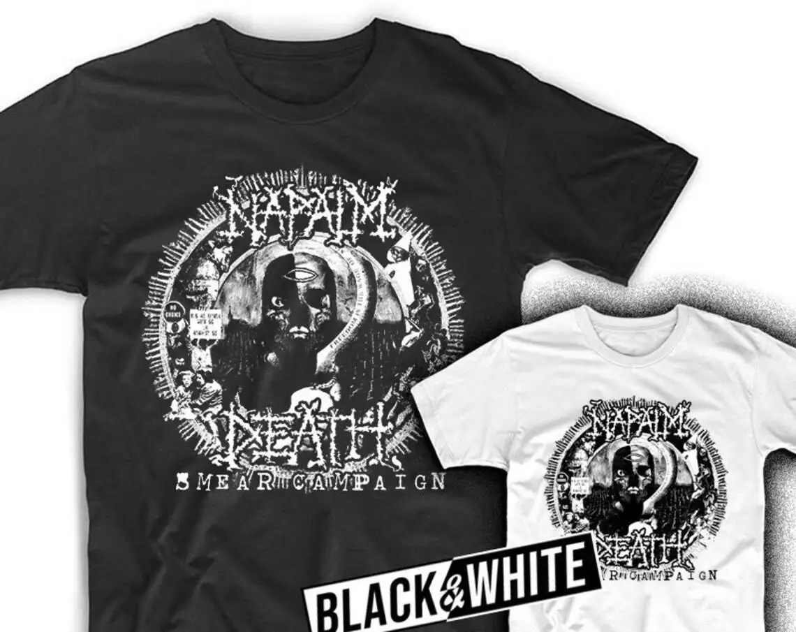 Napalm-Death-Smear-Campaign-poster-album-cover-metal-hard-rock-music-T ...