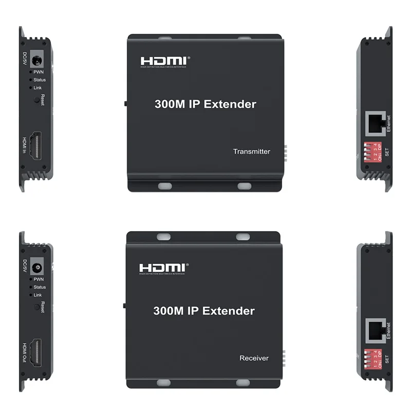 HDMI-IP-Extender-300M-Over-IP-TCP-Single-Cat5e-6-Full-HD-1080P-60Hz ...