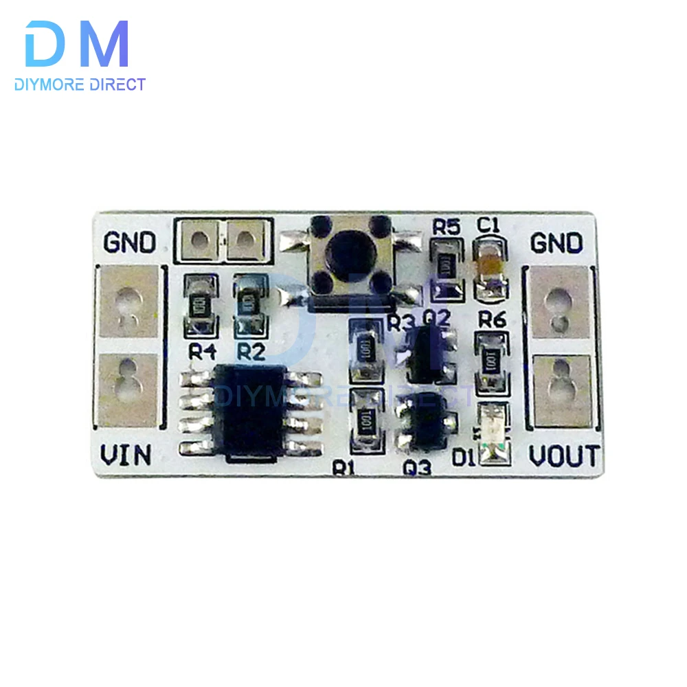 DC-3-20V-5000mA-Bistable-self-locking-Switch-Module-LED-Controller ...