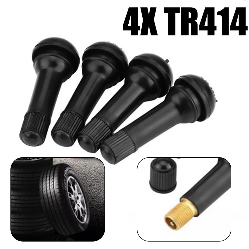 BMW Car & Truck Tire & Caps 25-Pack TR414 Snap-In Tire - Medium Length ...