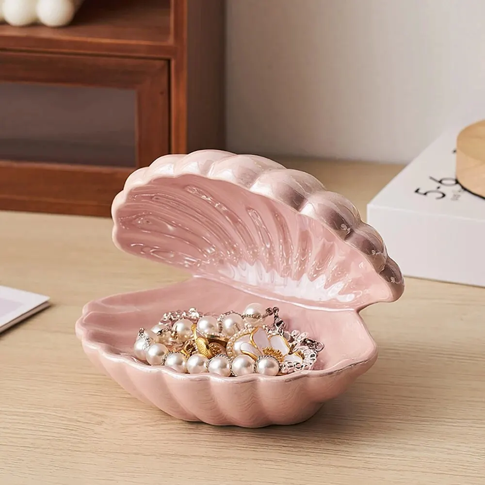 Home-Decor-Creative-Shell-Storage-Tray-Modern-Decorative-Plate-Interior ...
