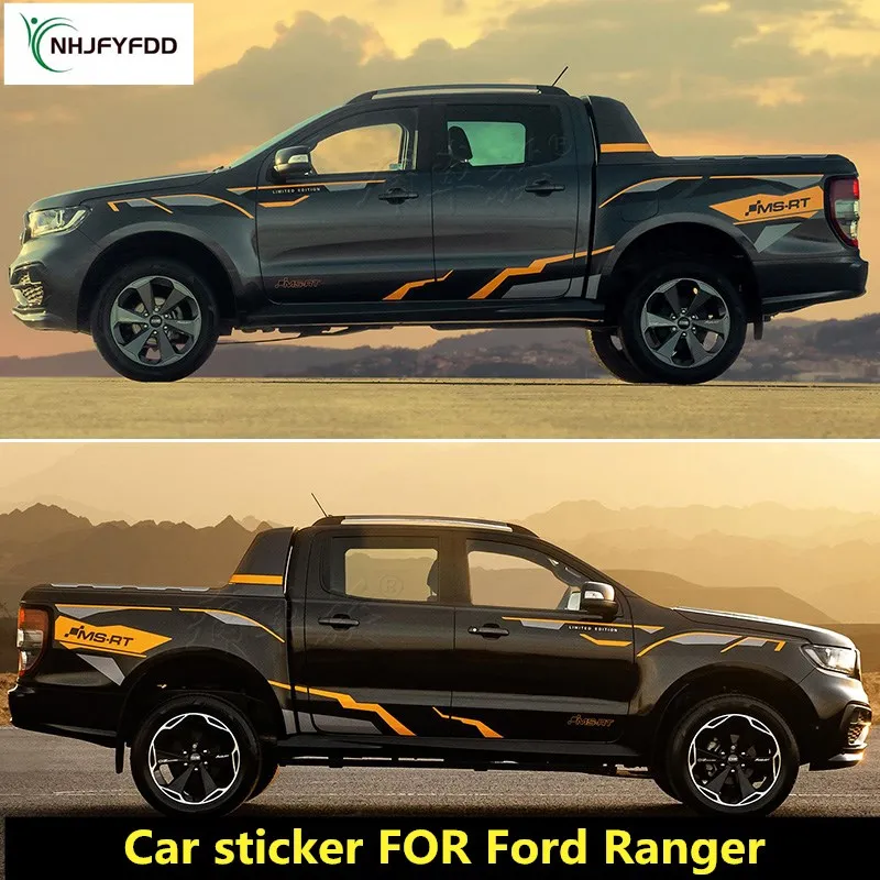 Pickup Car Sticker For Ford Ranger Raptor F150 Dmax Hilux Navarra Refit ...