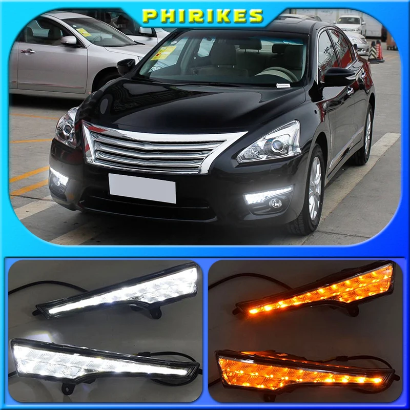 1 Set drl For Nissan Teana ALTIMA 2013 2014 2015 2016 LED DRL Daytime ...