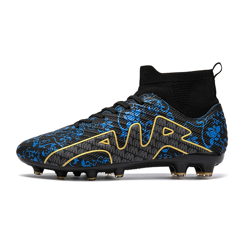 Men-Football-Boots-High-Top-Soccer-Shoes-Professional-Football-Field ...