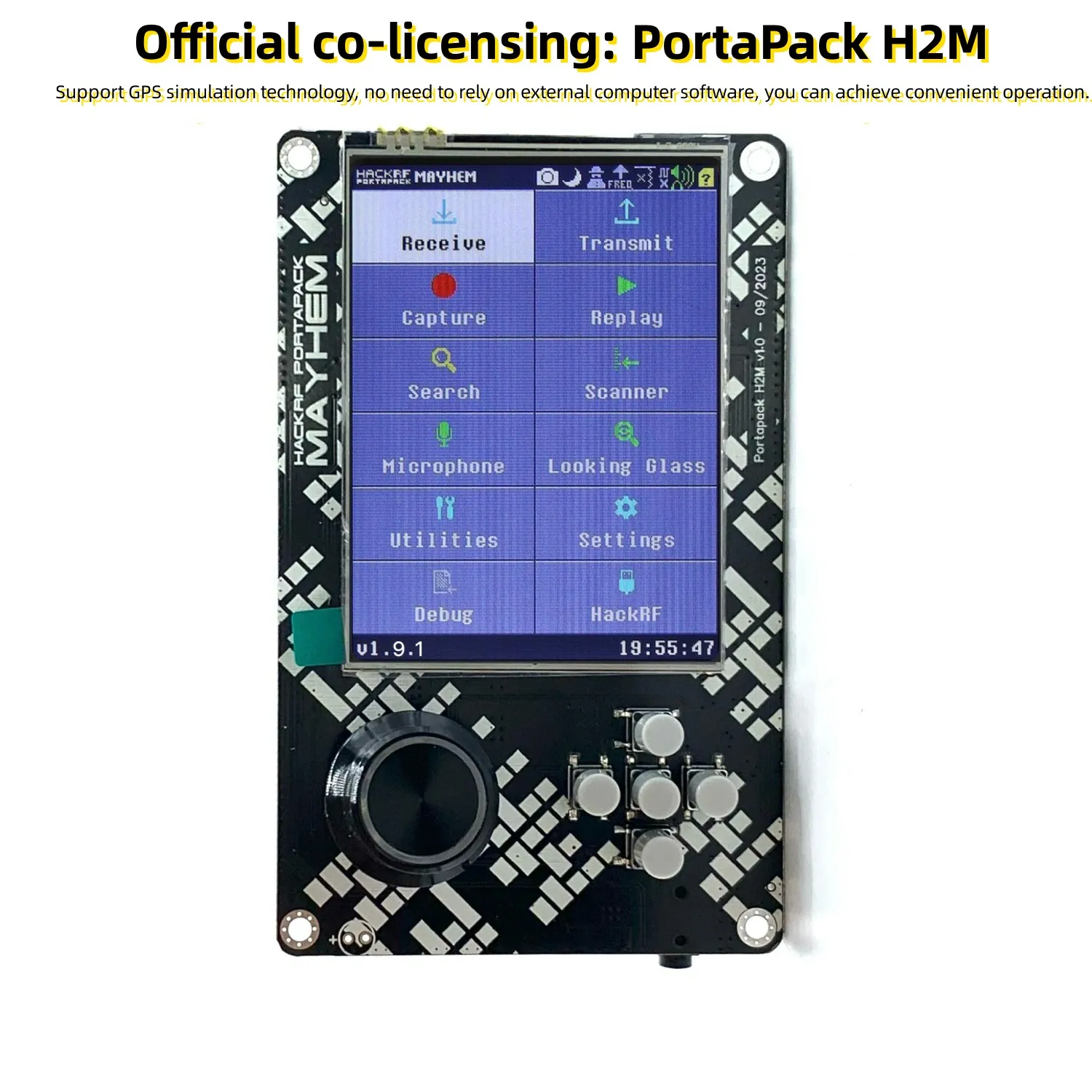 Customized-HackRF-PortaPack-H2M-Equipped-With-R9-V1-9-1-SDR-Radio-Technology-Integrated-MAX2839 ...