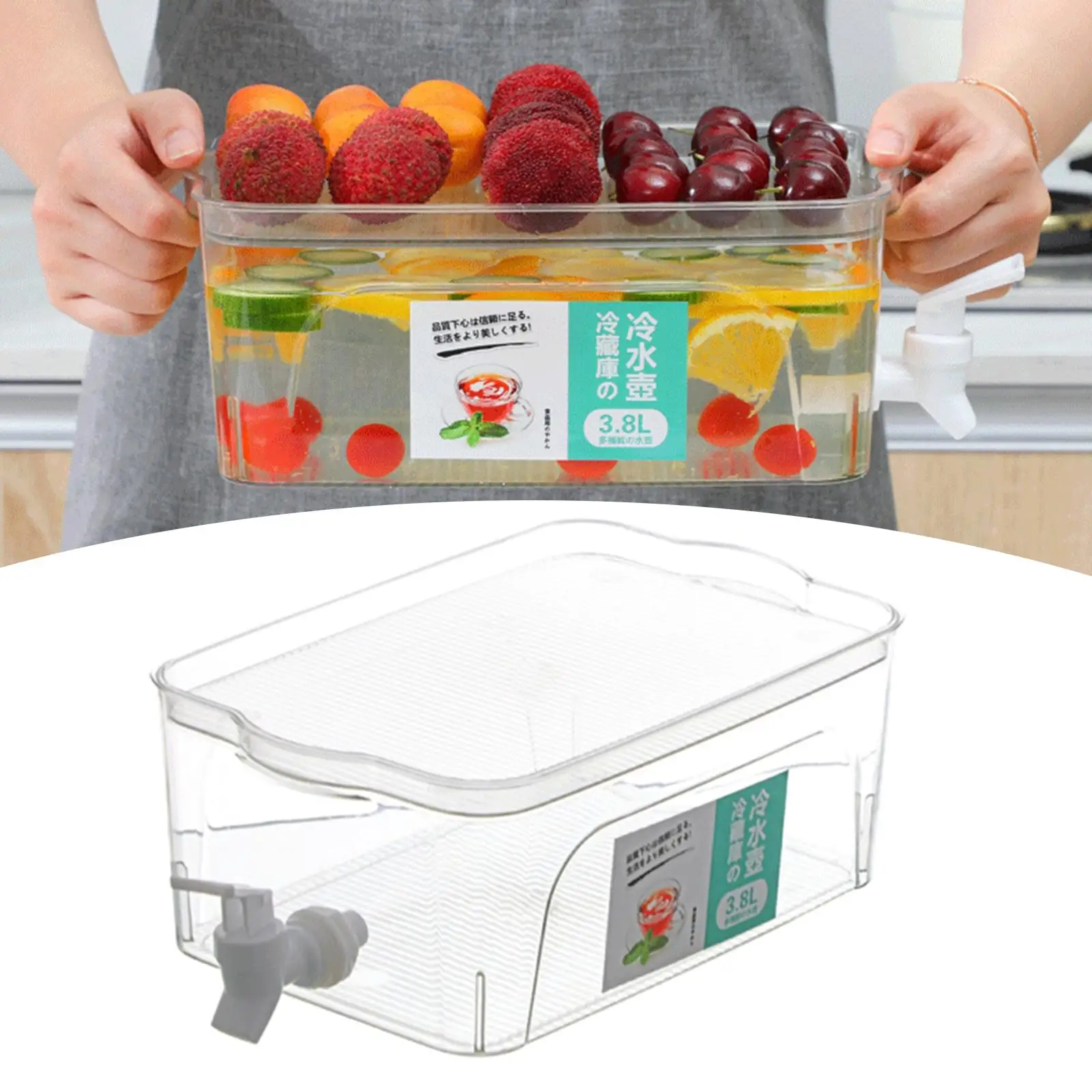 5L-Drink-Dispenser-Water-Pitcher-Container-with-Spigot-Juice-Kettle ...