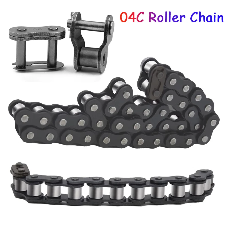 04C-Roller-Chain-Pitch-6-35mm-Carbon-Steel-Drive-Chain-Joints ...