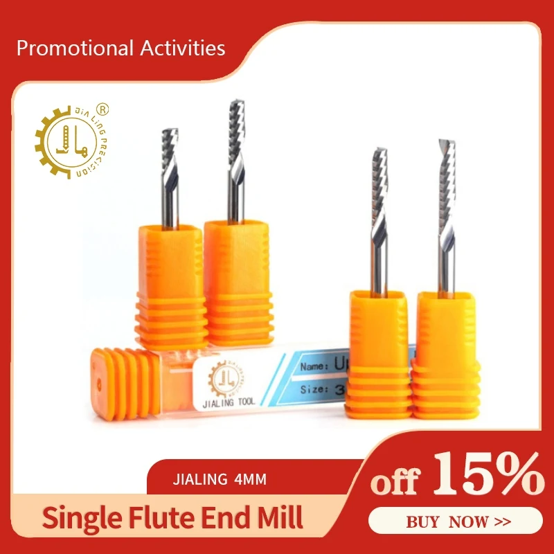 China Endmill Suppliers CNC Spiral Upcut Milling Cutter Acrylic Cutting ...