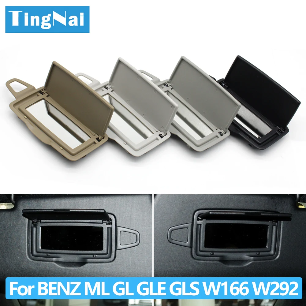 W166-W292-Car-Sun-Shade-Visor-Makeup-Cosmetic-Mirror-Cover-For-Mercedes ...