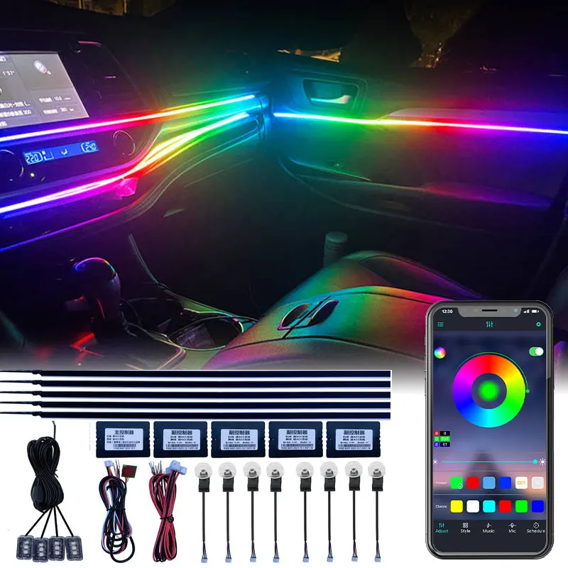 18in1-110cm-Led-Atmosphere-light-Interior-lights-Symphony-light-strip ...