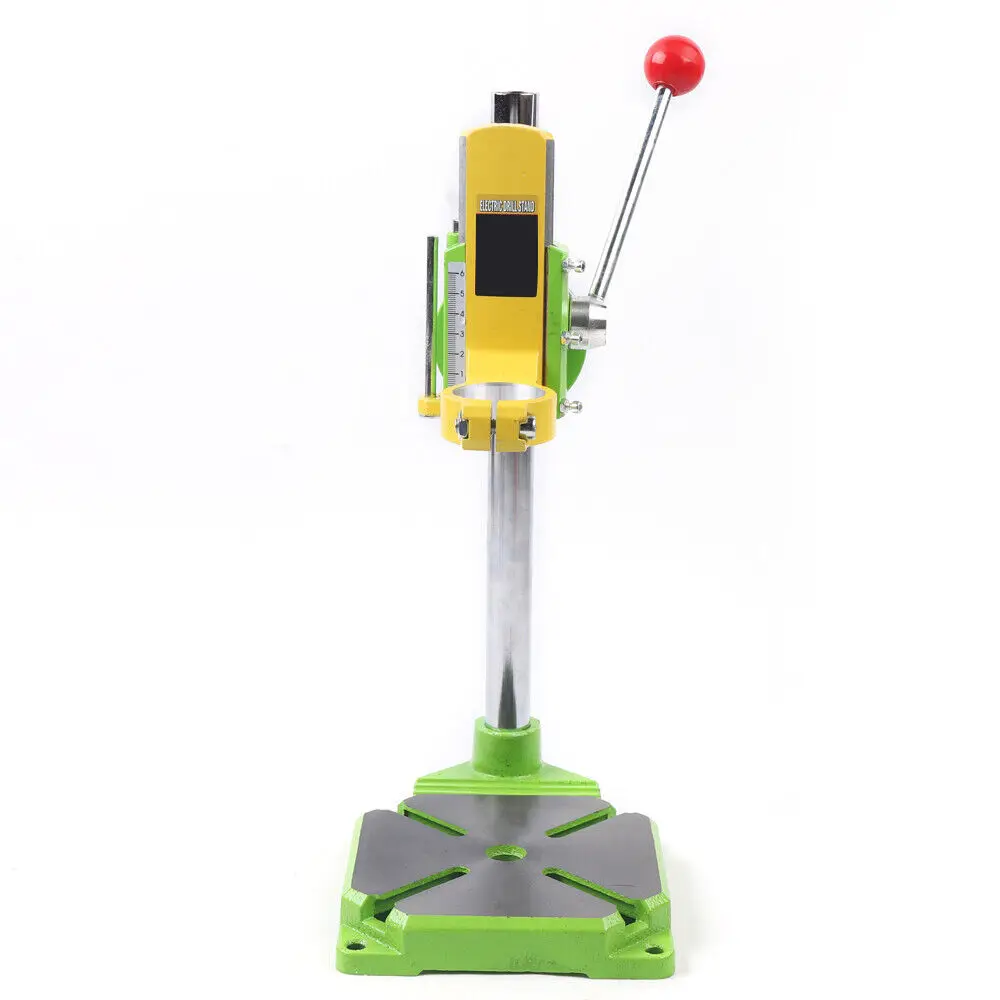 90-Rotary-Hand-Drill-Stand-Adjustable-Table-Rack-Drilling-Holder-Repair ...