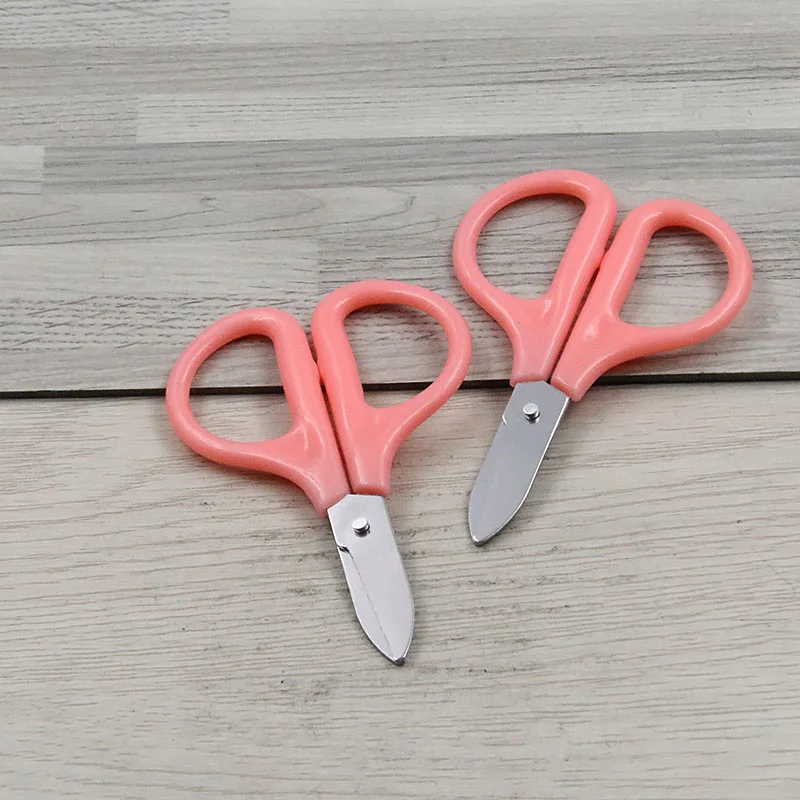 2Pcs-47X70MM-Pink-Mini-Durable-Scissors-Extra-Small-Decorated-Style ...