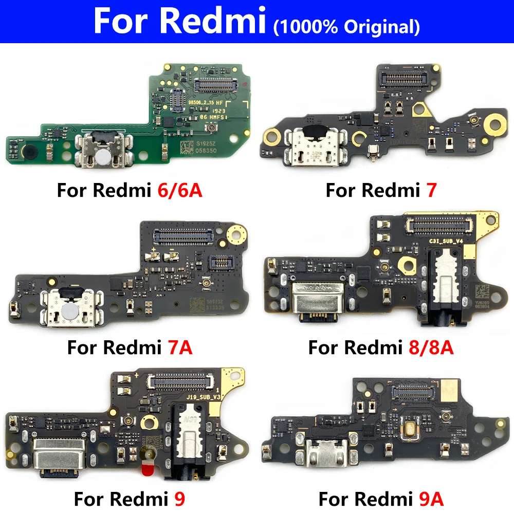 Original New USB Charging Board Connector Port Flex Cable For Xiaomi ...