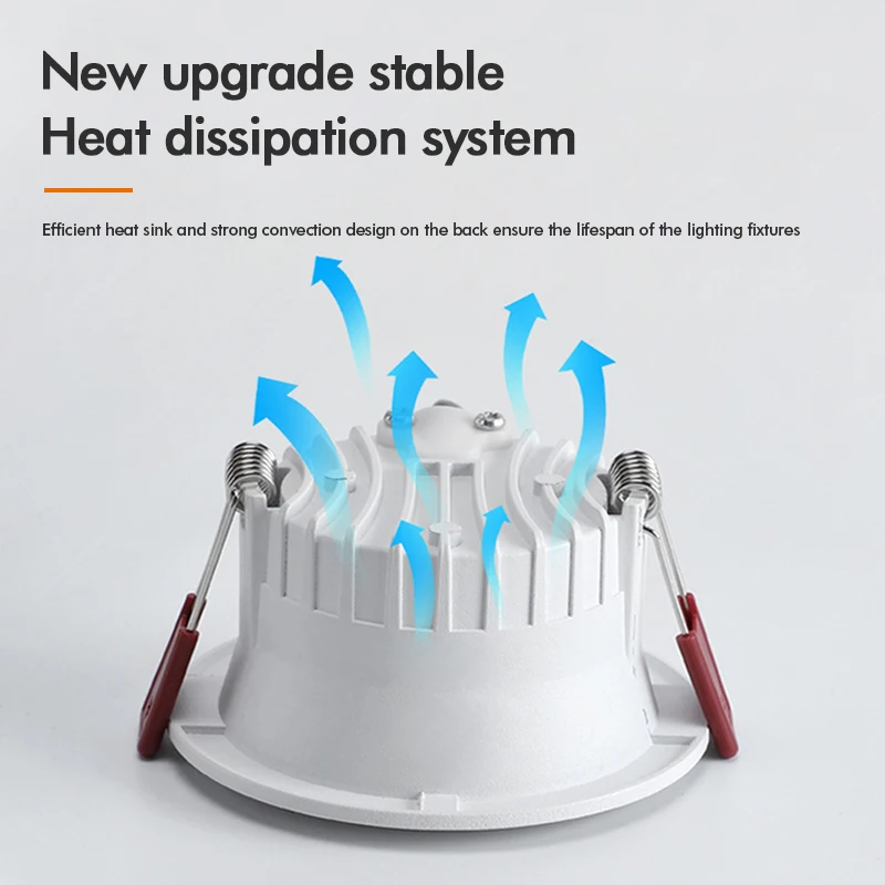 Led Downlights Anti Glare 220 V 110 Süllyesztett Mennyezeti Spot Lámpa ...