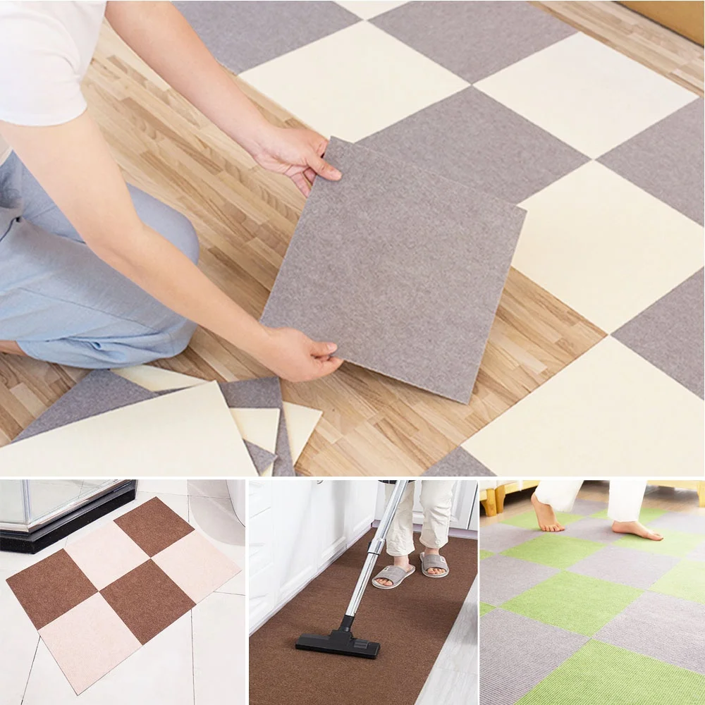 1pcs-Non-Woven-NO-GLUE-Self-adhesive-Non-slip-Soft-Floor-Mat-Stepping ...