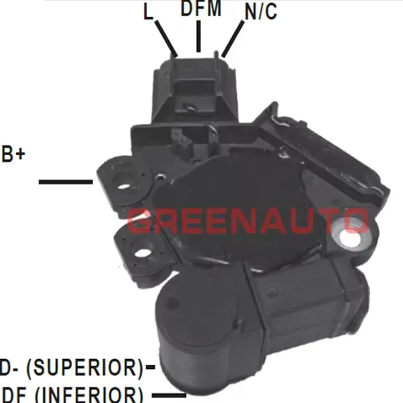 14V 新しいオルタネーター電圧レギュレーター 493811 SG9B082 オルタネーター OEM 用 439427 439428 ...