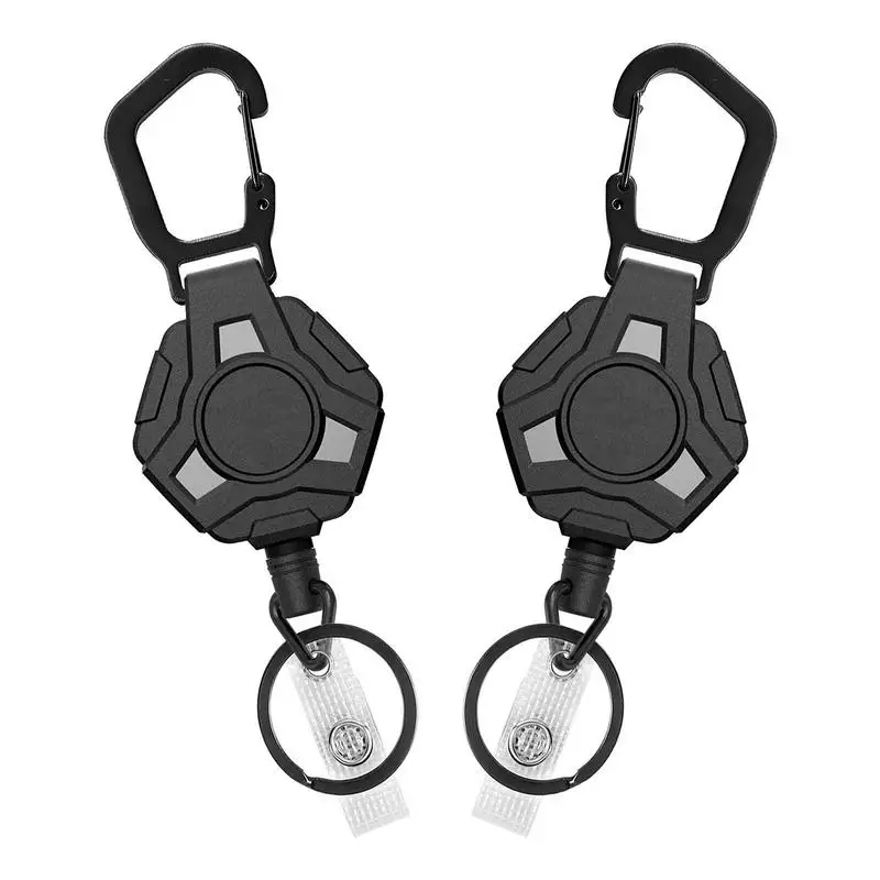 Retractable-Keychain-Lanyard-Heavy-Duty-Belt-Clip-Anti-Theft-Key-Chain ...