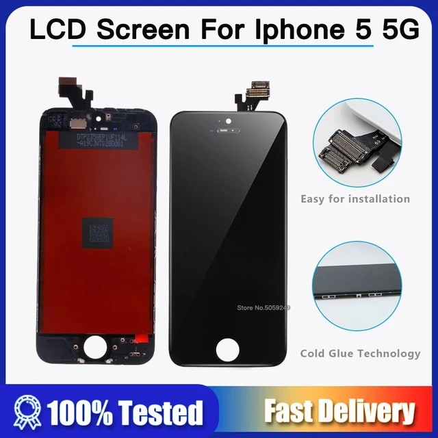 Red Iphone 5 Screen Replacement