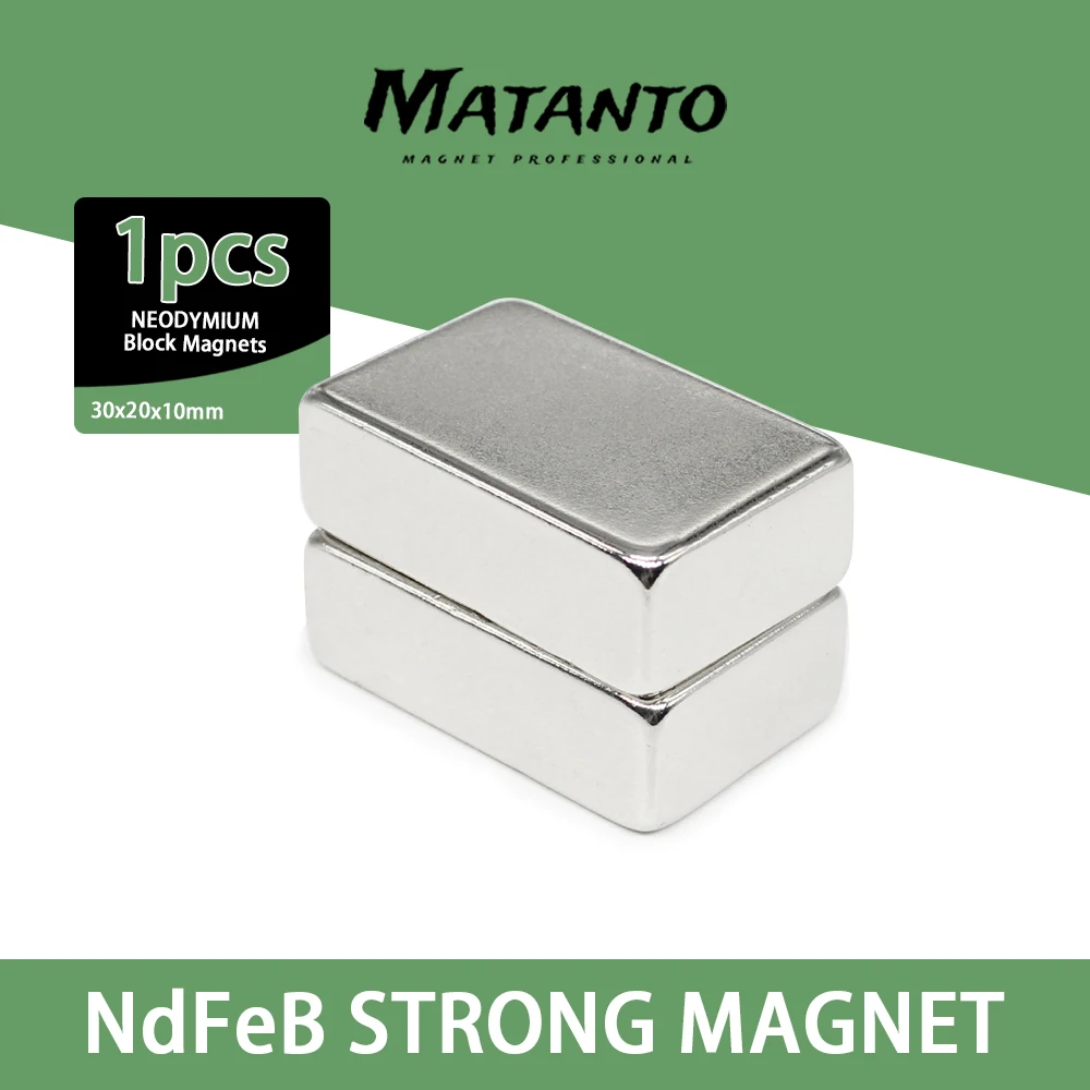 1-2-3-5-10-20pcs-30x20x10-Strong-Quadrate-Neodymium-Magnet-30-20-10 ...