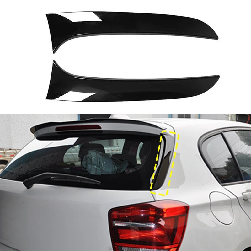 Car-Rear-Window-Side-Splitter-Trunk-Diffuser-Canards-Spoiler-ABS-For ...