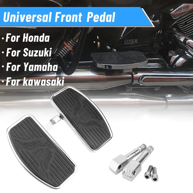 Motorcycle Front Passenger Foot Pegs Floorboards Footboard For Yamaha ...