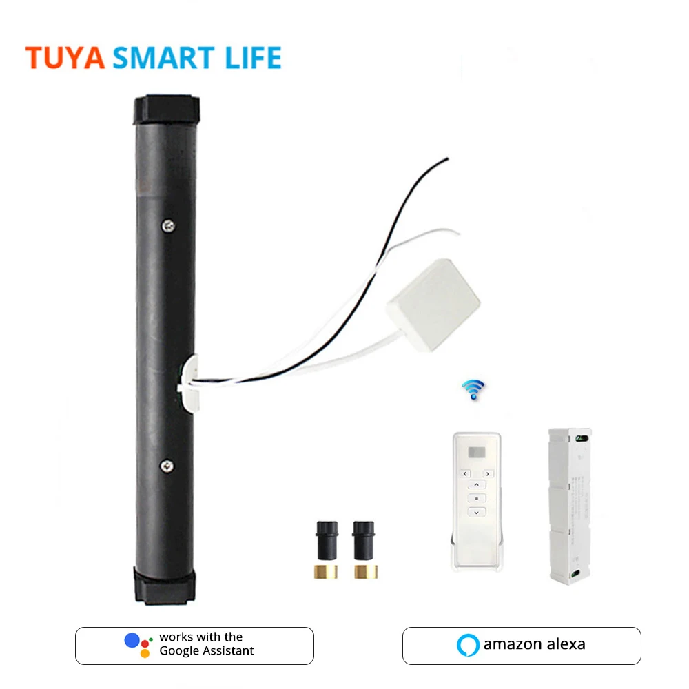 Tuya WiFi Electric Blind Motor For Aluminum Blinds Roman Shade ...