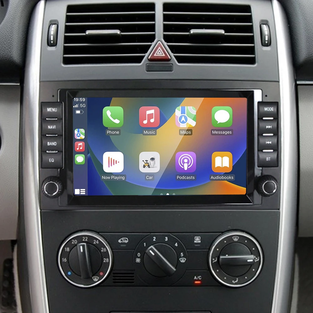 Auto-Car-Navigation-Radio-Stereo-Multimedia-Player-CarPlay-For-Mercedes ...