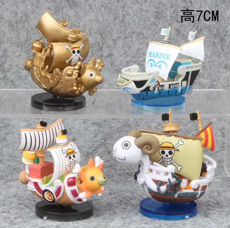 One Piece Figure Pirate Ship Thousand Sunny Navy Boat | One piece ...