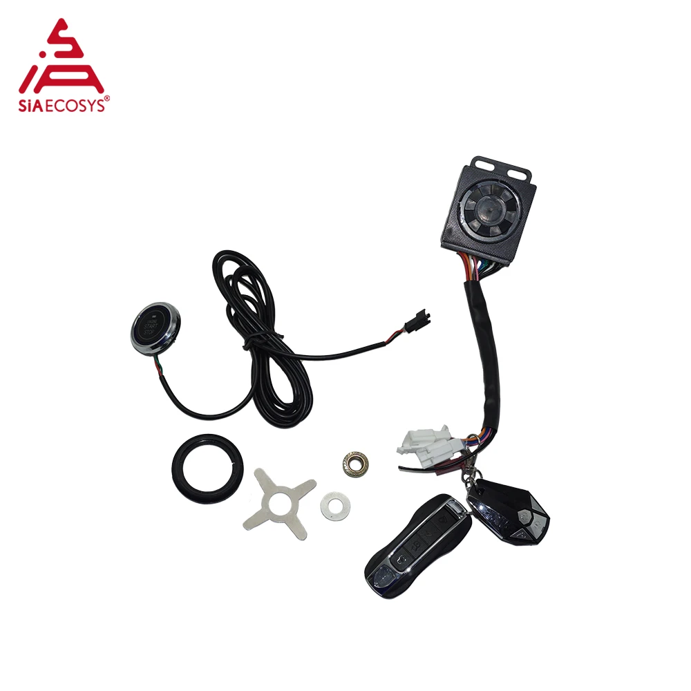 One Button To Start Key Anti Theft PKE Kit for Electric Scooter Anti ...