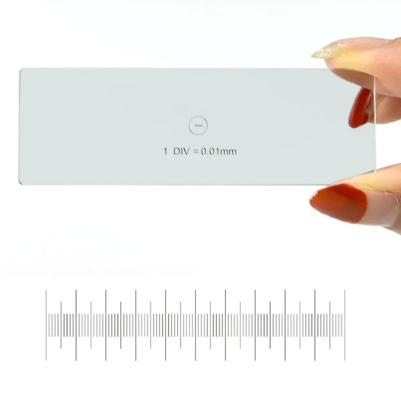 25-75mm-0-01mm-Microscope-Stage-Micrometer-Calibrate-Microscope-Slide ...