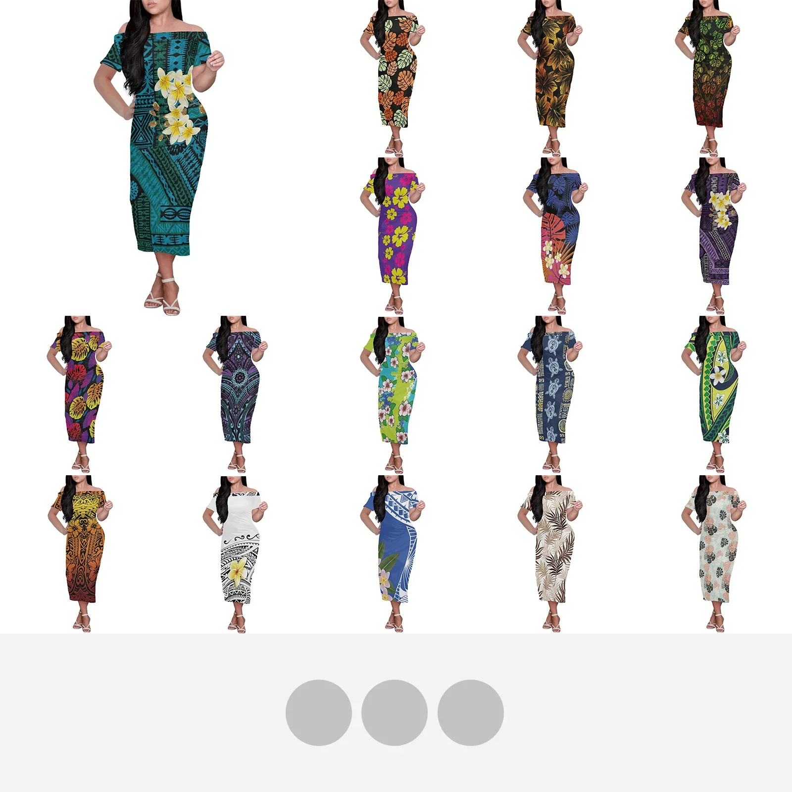 Polynesian-Tribal-Samoan-Totem-Tattoo-Samoa-Prints-Elegant-Island ...