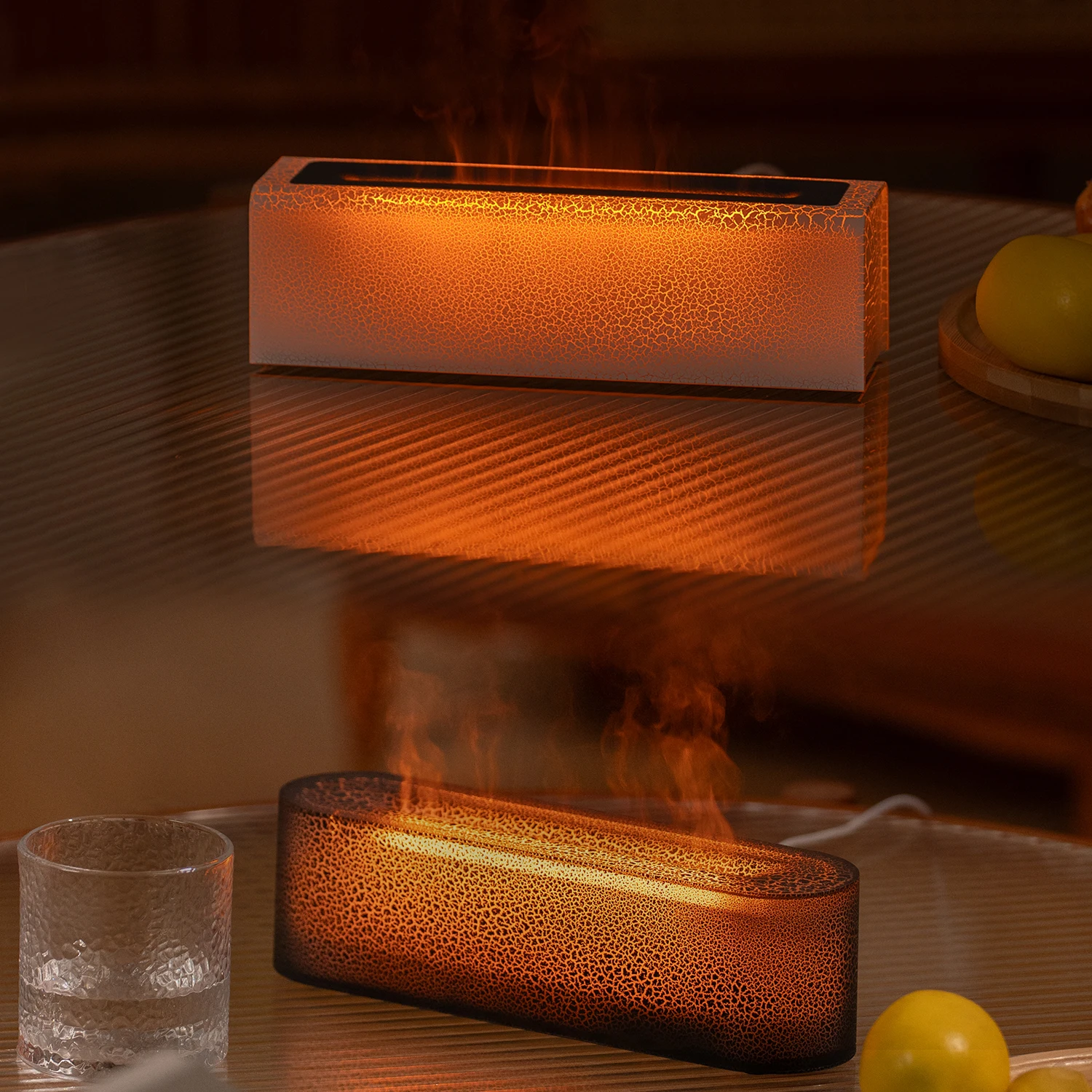 Vissko-7-Colorful-Flame-Diffuser-150ml-USB-Air-Humidifier-Aromatherapy ...