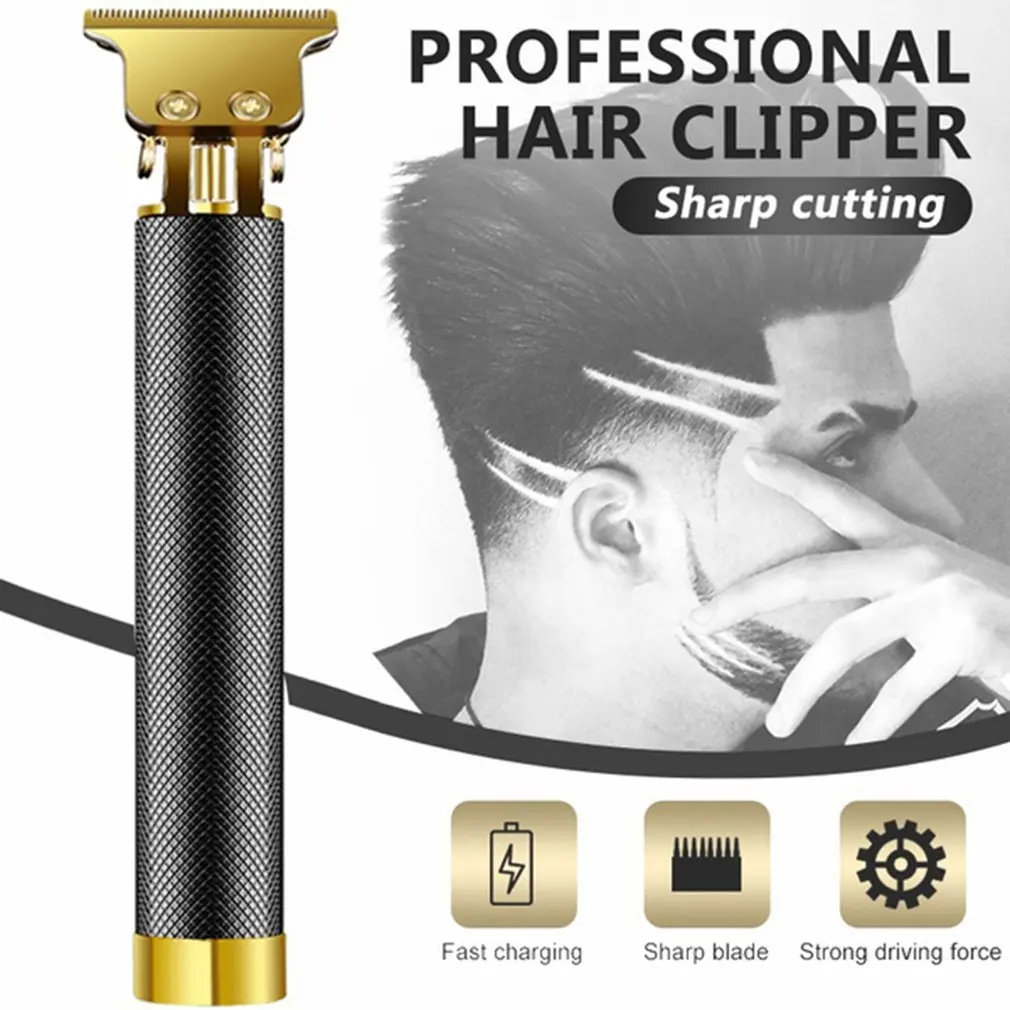 T9 Vintage Hair Clipper Cordless Electric Hair Trimmer Hair Cutting ...